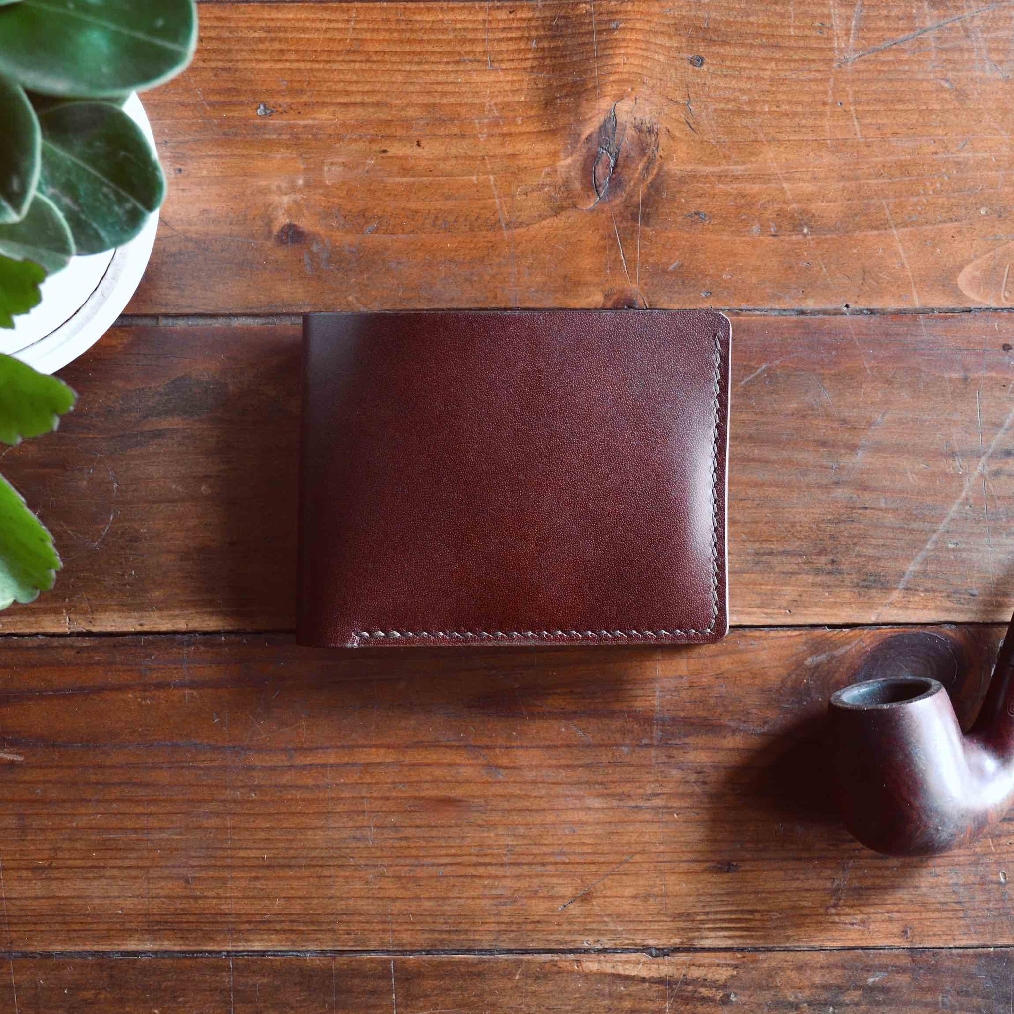 Full Grain Leather Wallet - Slim Bifold Leather Wallet – Godbole Gear