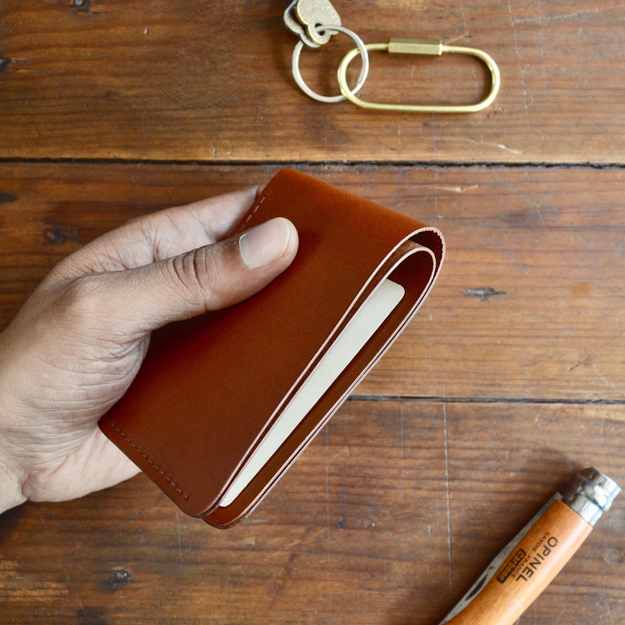 Full Grain Leather Wallet - Slim Bifold Leather Wallet – Godbole Gear